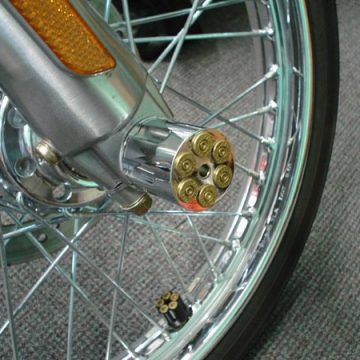 Motorcycle Valve STEM CAPS 32 Caliber Replica part