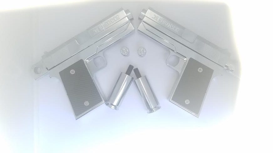 The Enforcer Gun Trailer Hitch Cover - Motorcycle Parts & Accessories ...